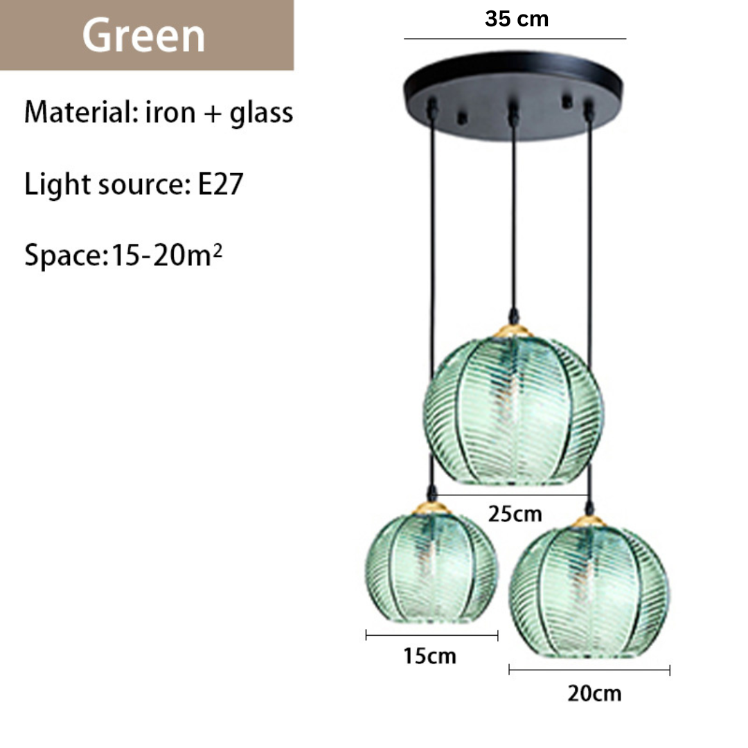 Modern Glass Pattern Pendant Lights for Contemporary Spaces