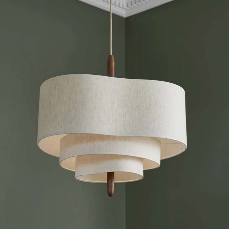 Lustre Cloth Ceiling Lamp: Elegant Illumination for Stylish Spaces ...