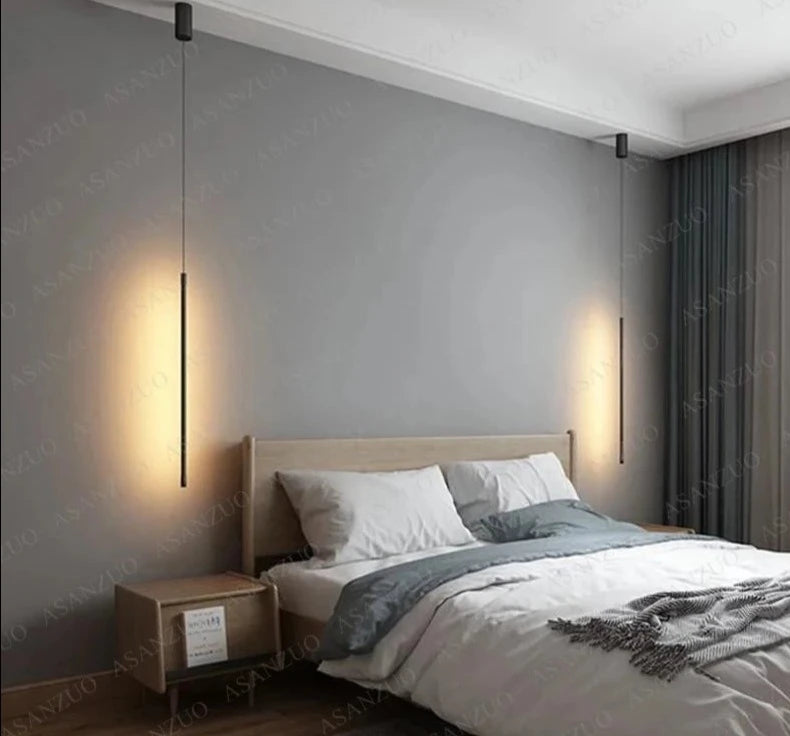 Streamlined Sophistication: Line Strip Hanging Pendant Lights for ...