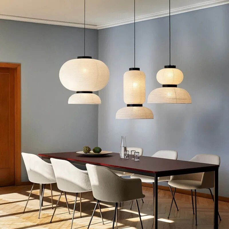 Modern Silk Fabric Tense Pendant Light | Stylish and Elegant Lighting ...