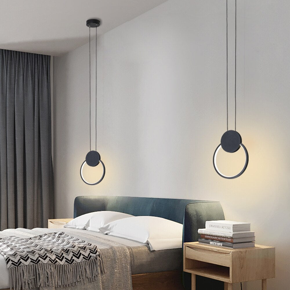 Modern Geometry LED Pendant Lights - Contemporary Illumination with ...