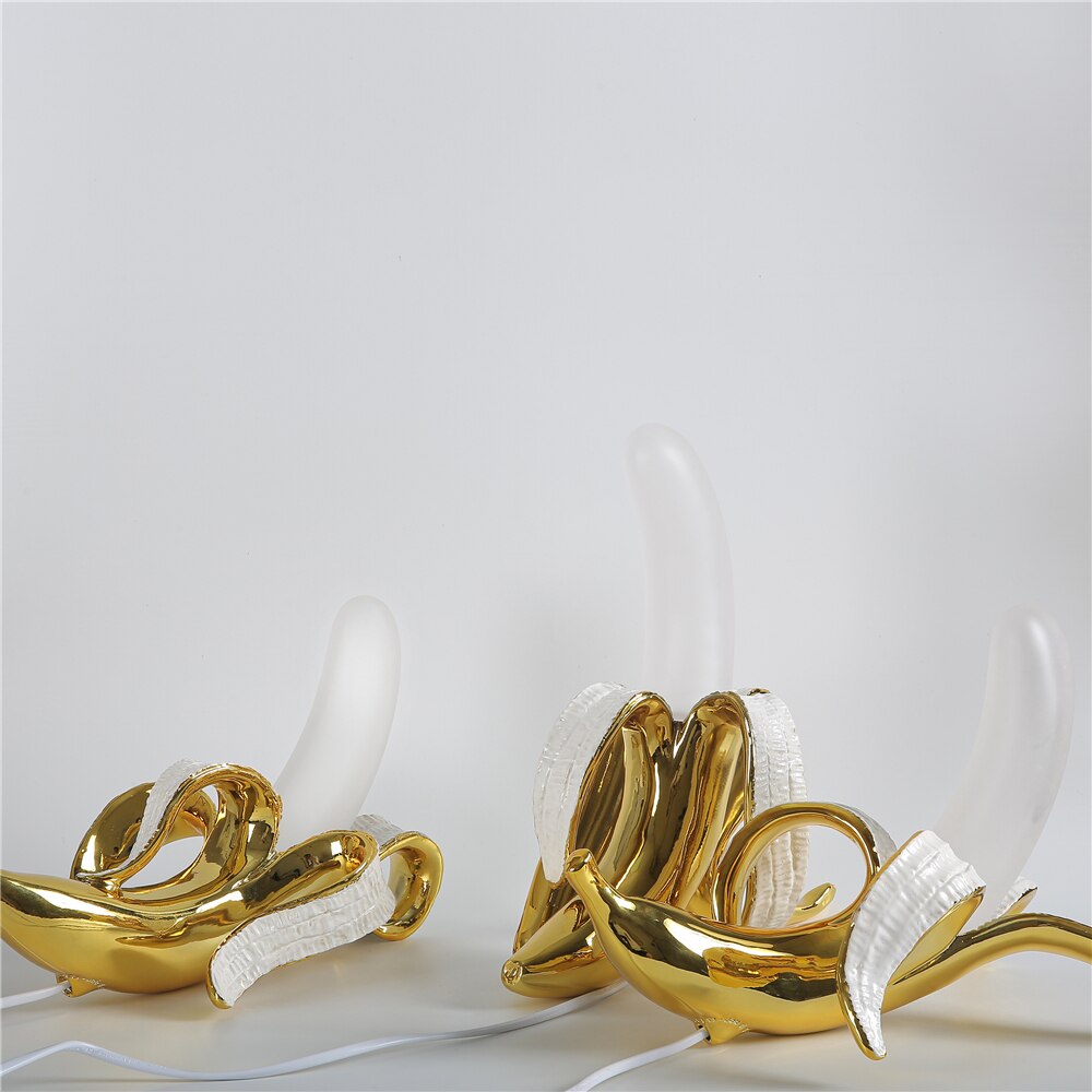 Playful Sophistication: Banana Lights Art Deco Table Lamps for Unique ...