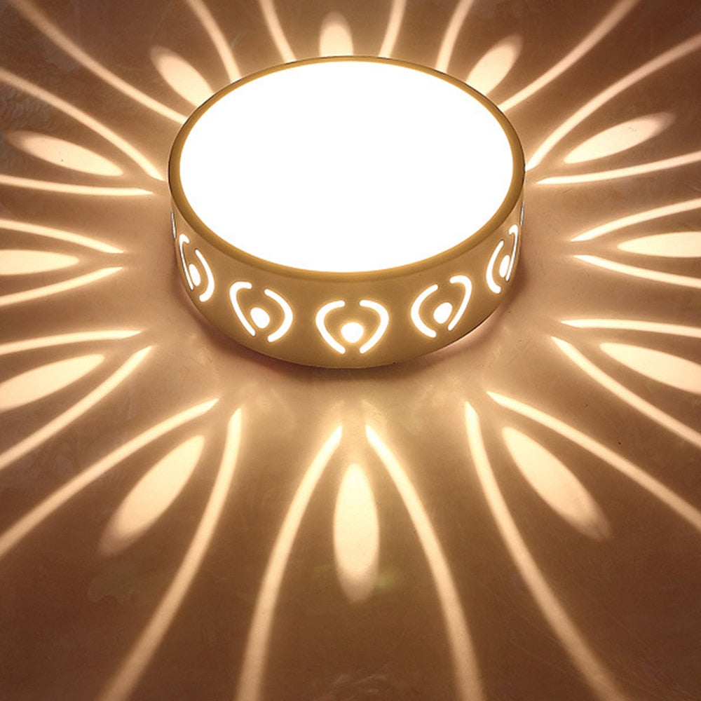 Modern Surface Mount Round LED Ceiling Light | Rufat Lights