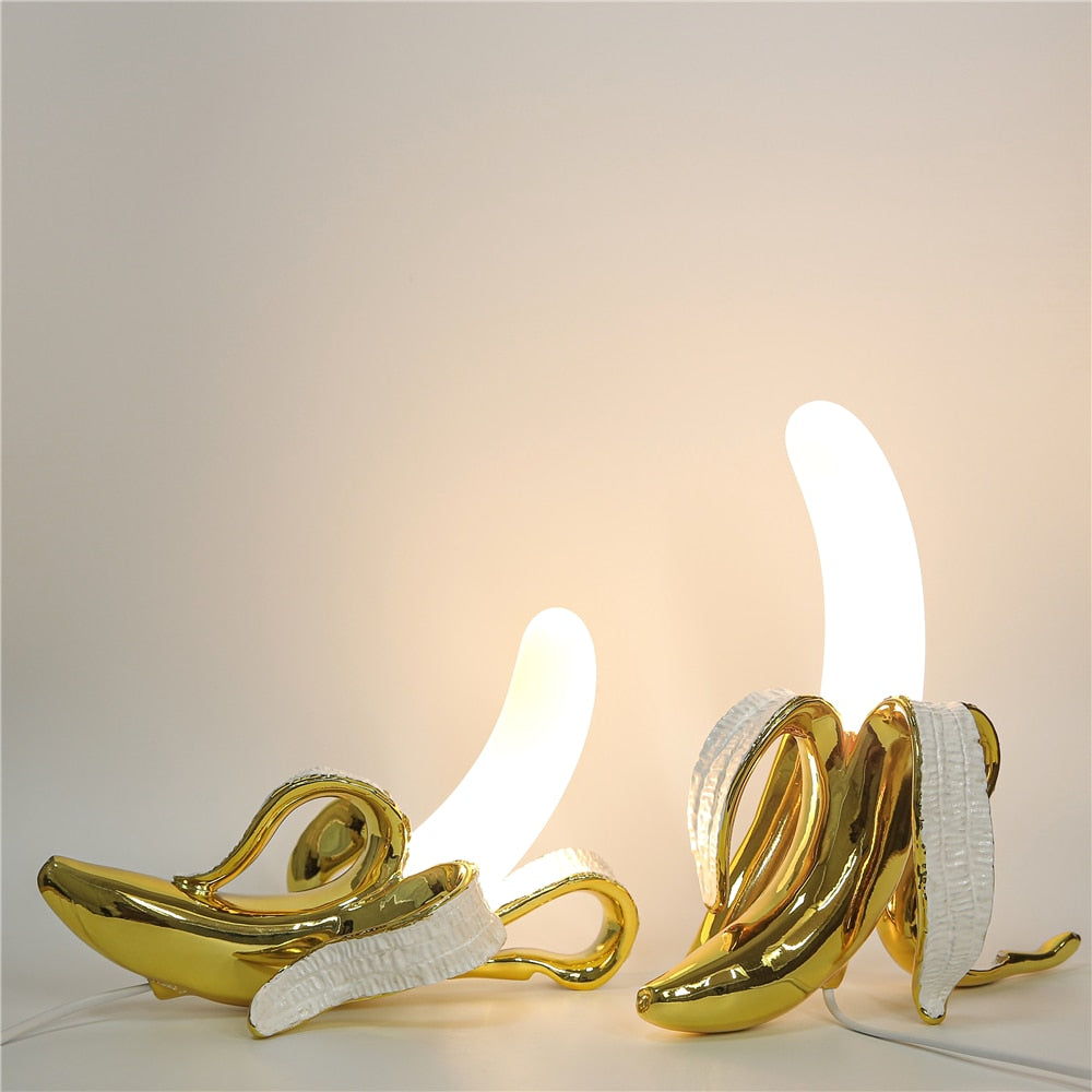 Playful Sophistication: Banana Lights Art Deco Table Lamps for Unique ...