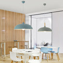 Modern Fusion: Wood & Aluminum Pendant Lights
