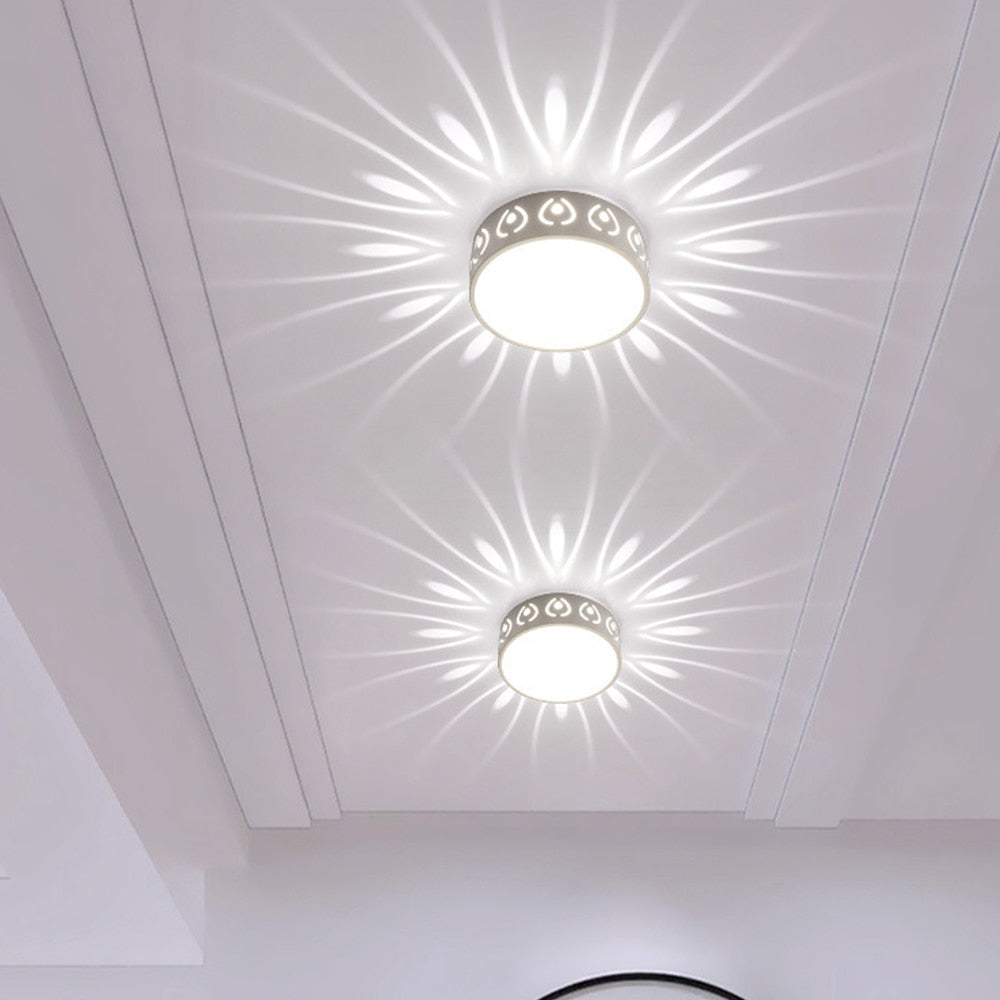 Modern Surface Mount Round LED Ceiling Light | Rufat Lights