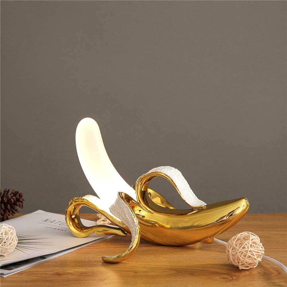 Playful Sophistication: Banana Lights Art Deco Table Lamps for Unique ...
