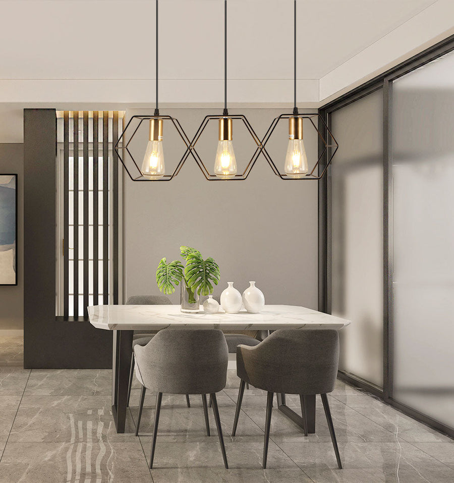Sleek and Efficient: Modern Loft LED Metal Pendant Lamp