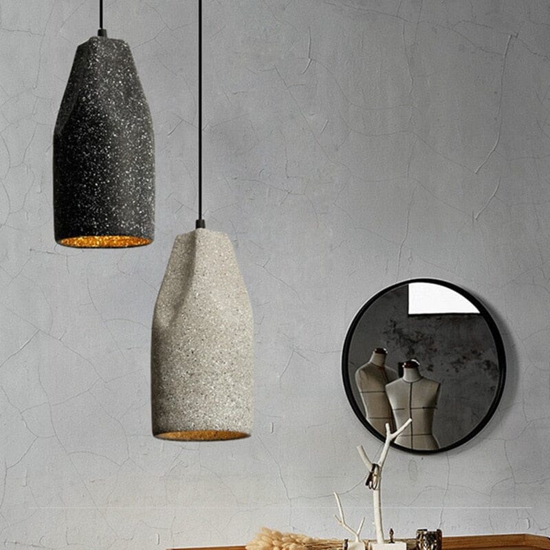 Modern Cement Iron Industrial Style Pendant Light - Contemporary ...