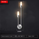 Contemporary Elegance: Modern Copper U-Shape Luster LED Wall Lamp