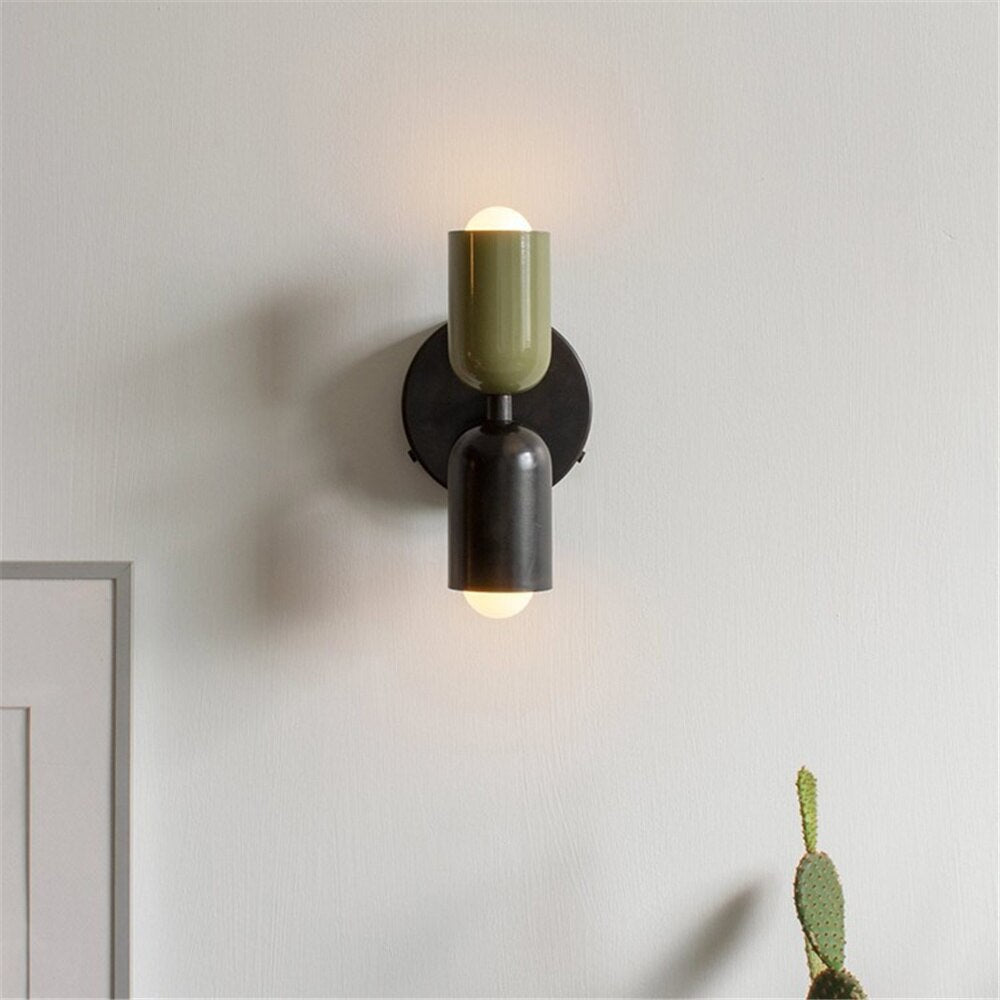 Elegant Illumination: Cream Double Head LED Wall Lamps