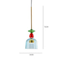 Vibrant Nordic: Glass Colourful Candy Pendant Lights