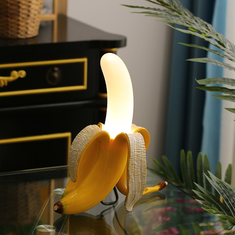 Playful Sophistication: Banana Lights Art Deco Table Lamps for Unique ...