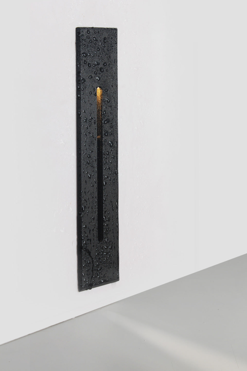 Sleek Recessed LED Corner Wall Light | Illuminate Your Space