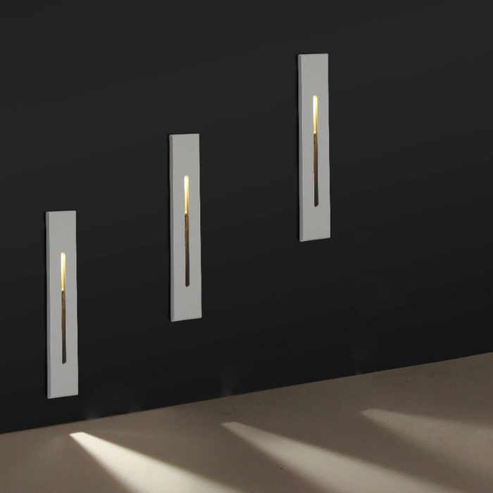 Sleek Recessed LED Corner Wall Light | Illuminate Your Space